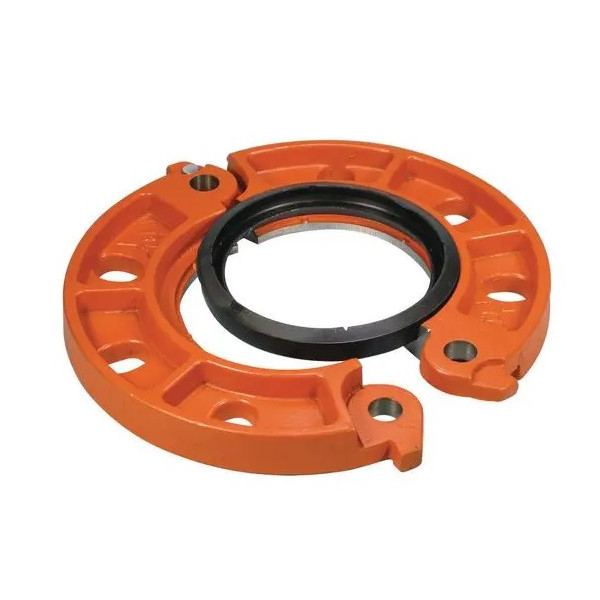 80mm (76.1) Victaulic Style 741 PN10/16 Painted Flange Adaptor