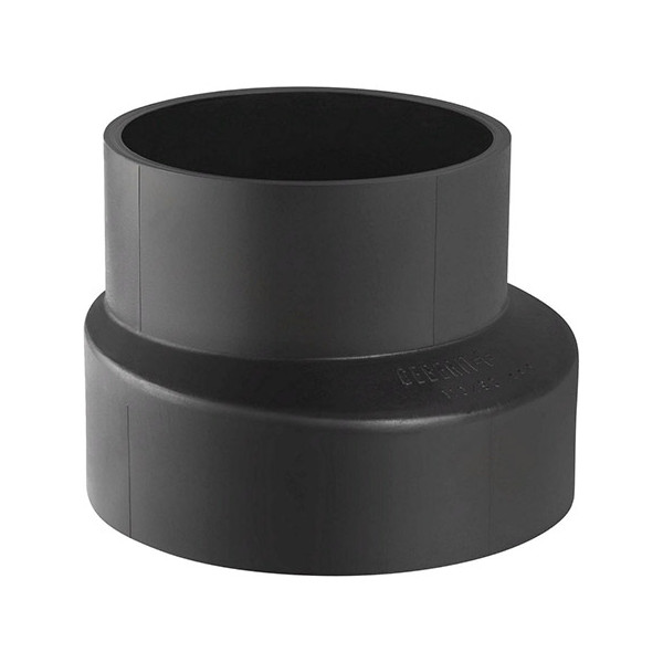 125 x 90mm Geberit HDPE Short Eccentric Reducer 368.581.16.1
