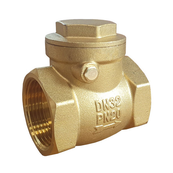 100mm ART84M Brass Swing Check Valve Metal Seat PN20