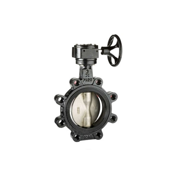 200mm FM639 Ductile Iron Fully-Lugged Butterfly Valve EPDM PN25