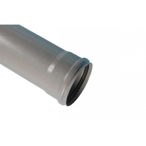 110mm 100P.4.30G Grey Terrain Soil Pipe 3m