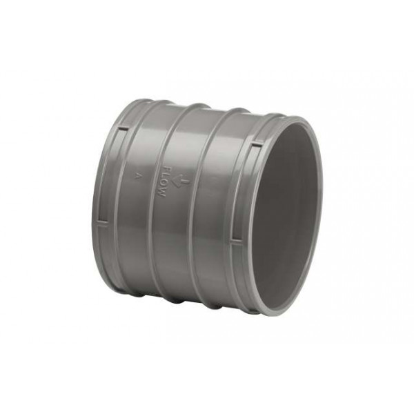 110mm 110.4 Grey Double Socket Coupler