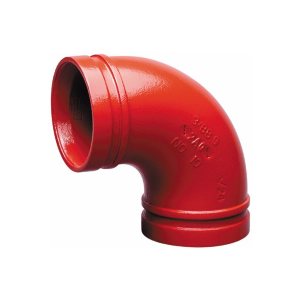 65mm(76.1) V10 Painted Grooved Elbow F0010M076ZZP000