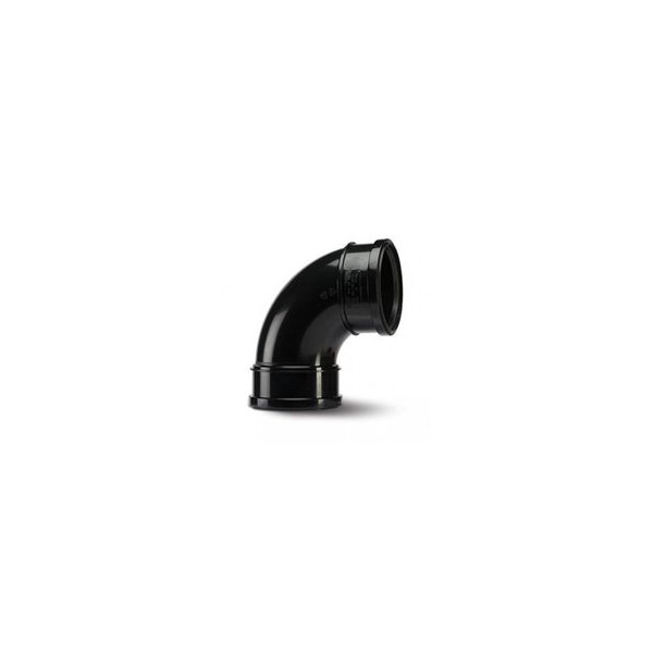 32mm 201.125.91 Black 91deg Double Socket Swept Bend