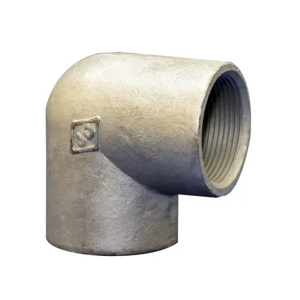 25mm Galvanised Wrought Iron Elbow